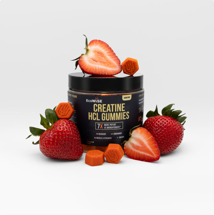 EcoWise Creatine HCL Gummies: Powerful Formula for Strength & Energy ...